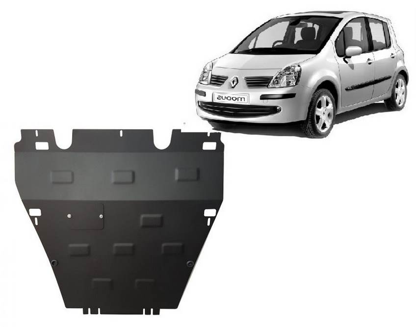 Engine skid plate Renault Modus Made of steel of 2 mm