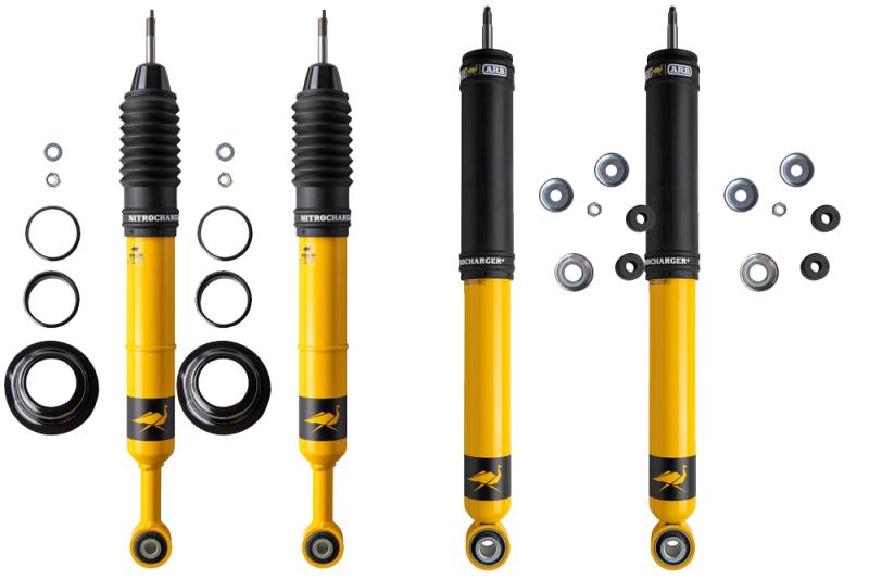 Kit 4 shocks OME Nitro Charger Plus for Toyota Land Cruiser 150 LWB ...